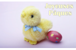 Puzzle de Pâques poussin 3 écritures