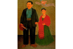 Frida y Diego Rivera (1931) , la ropa