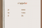 Verbe S'appeler au présent ( Je complète)