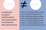 Verbo piacere - livello avanzato - italiano per stranieri