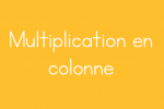 Multiplication écrite