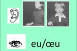 Dictée CP mots en eu / oeu