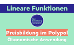 Preisbildung im Polypol (Punkte im Schaubild zuordnen)