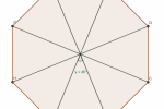 Regelmäßige Vielecke - Achteck
