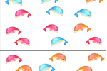 Tableau à double entrée : Poissons d'avril