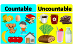 Countable VS Uncountable nouns quiz