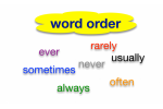 word order - adverbs of frequency - 12 sentences