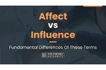 Affect vs. Influence