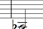 Noten lesen (mit B-Vorzeichen)
