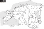 Eesti kaart: saared, poolsaared, jõed, järved, lahed